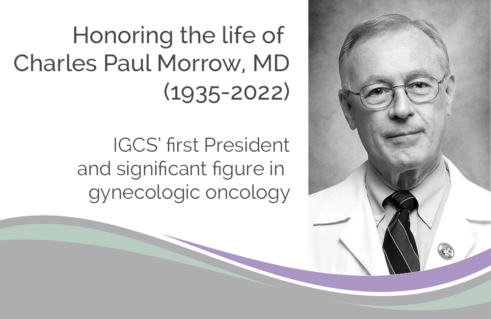 Honoring C. Paul Morrow - IGCS