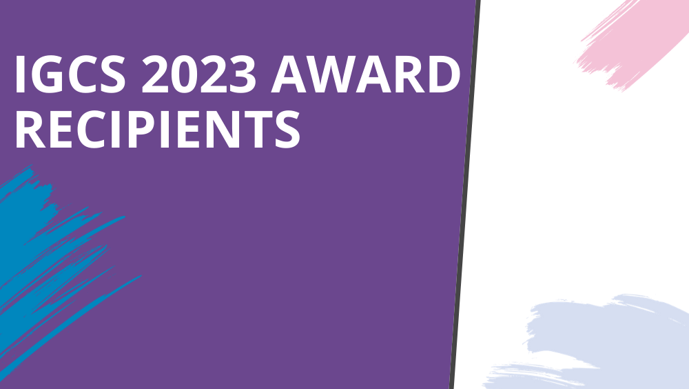 IGCS 2023 Award Recipients