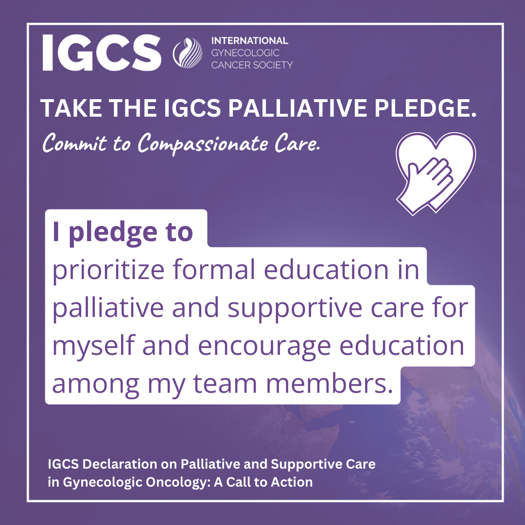 IGCS Palliative Care Declaration and Pledge - IGCS