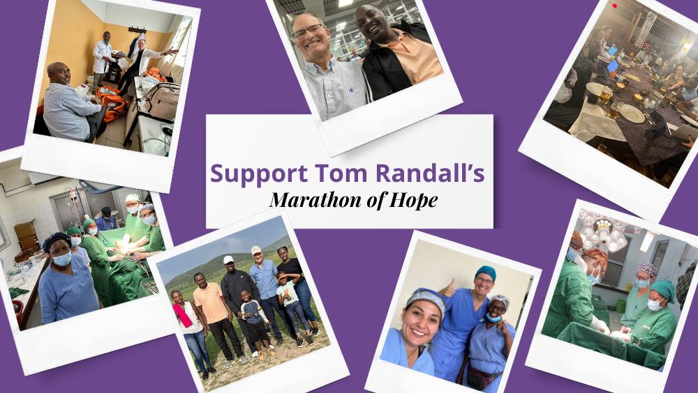 Tom Randall Marathon for Hope - IGCS
