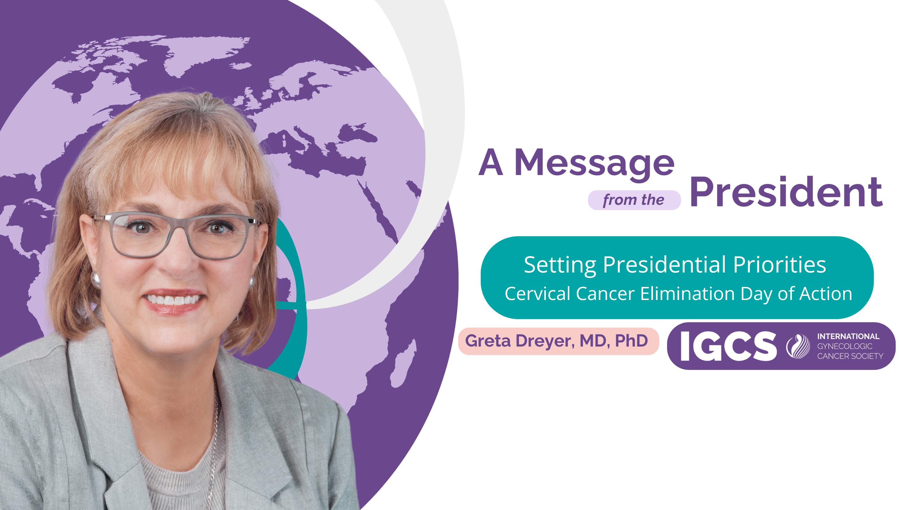 An Earth Day Message from IGCS President, Prof. Greta Dreyer - IGCS